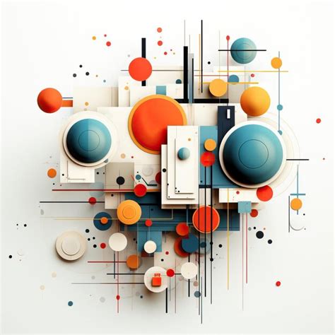 Premium Vector Geometric Vector Graphic Design On White Background Sty