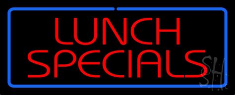 Lunch Specials Led Neon Sign Lunch Special Neon Signs Everything Neon