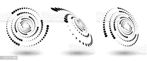 현대 추상적 인 배경입니다 원 형태의 하프톤 점 라운드 로고 벡터 점선 프레임입니다 0명에 대한 스톡 벡터 아트 및 기타 이미지 0명 건강관리와 의술 검은색 Istock