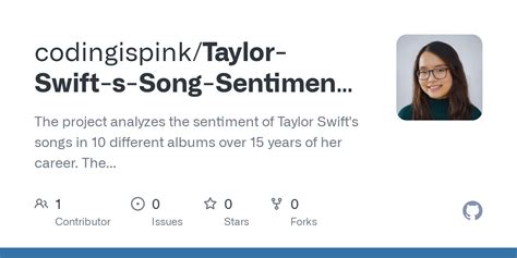 Github Codingispinktaylor Swift S Song Sentiment Analysis The