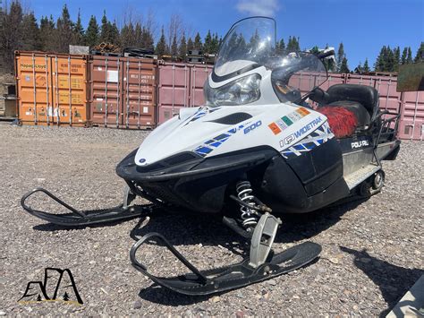 2009 Polaris Iq Widetrak 600 Snowmobile Eastern Frontier Auctions