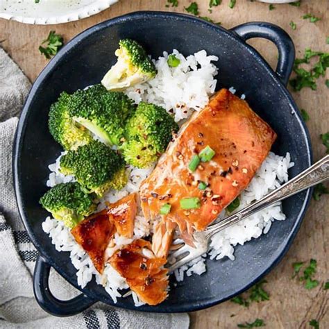 Bourbon Glazed Salmon The Seasoned Mom