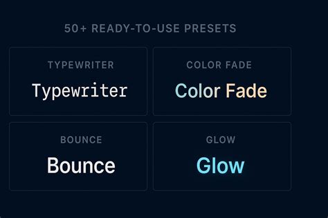 Textfx Standart Advanced Text Animation System