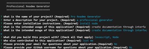 github ryanlopez12 pro readme generator a professional readme generator using node js