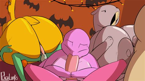 rule 34 3girls anal anal sex animated anthro ass avian big ass big breasts bird brittle plaga