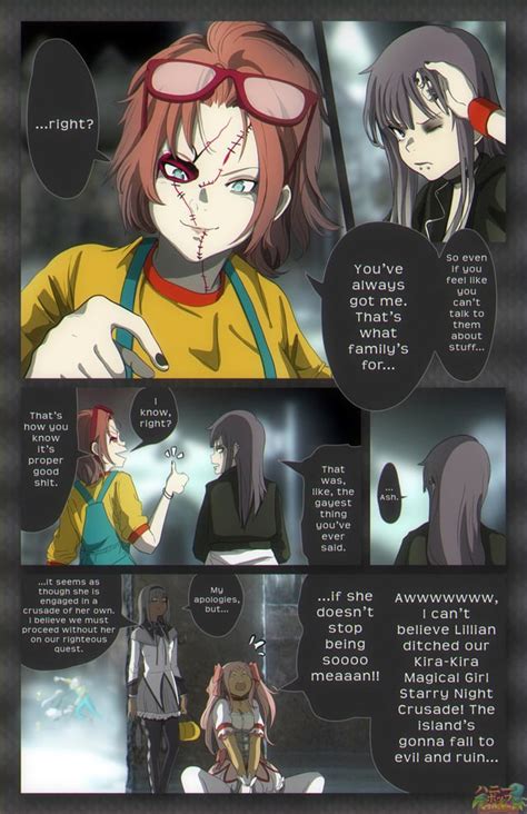Halloween Comic Featuring Ashley And Lillian By Silverwoodwork R