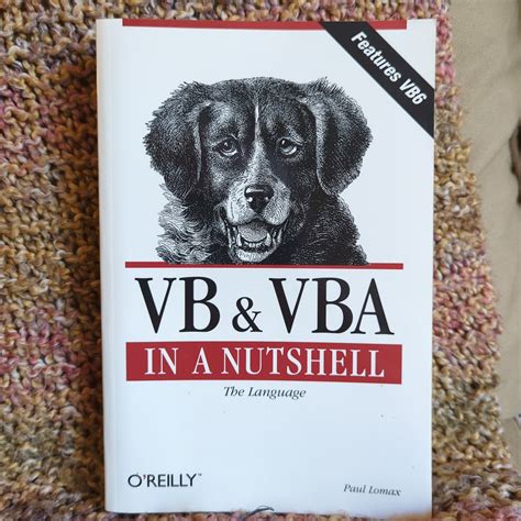 Vb And Vba In A Nutshell The Language By Paul Lomax