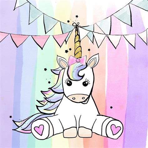 Uitnodiging Kinderfeestje Eenhoorn Unicorn Kinder Regenboog 10