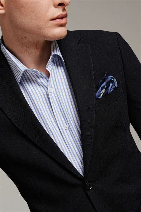 Пиджак мужской сине черный фактурный