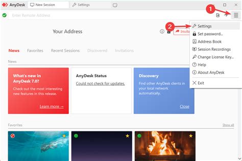 Anydesk How To Unlock Security Settings