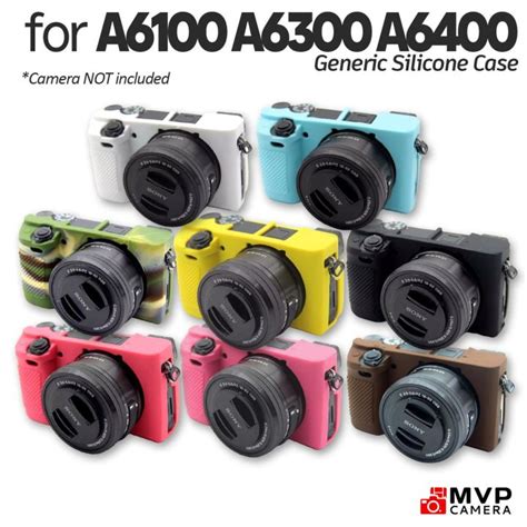 Silicone Case Sony A6100 A6300 A6400 With Color Variation Generic Mvp