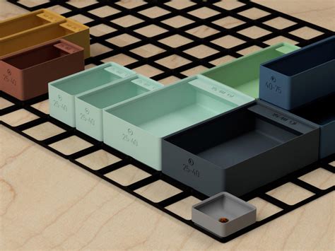 Gridfinity Screw Organiser And Storage Bins By Haus Sparrow Makerworld