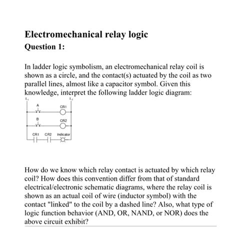 Relay Logic Examples At Roman Mcmillion Blog