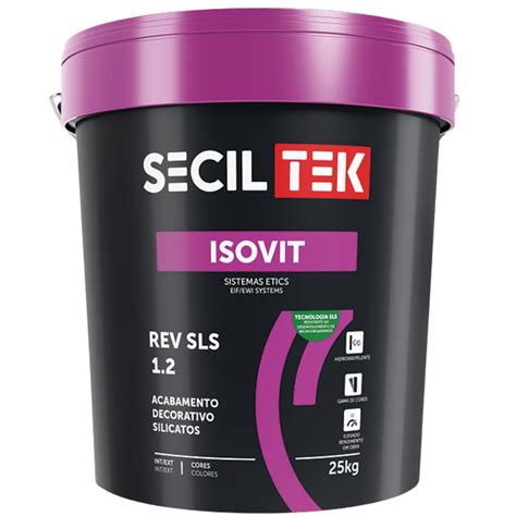 Acabamento Decorativo Silicatos Proteção Fungos Algas Etics Capoto Seciltek Isovit Rev Sls 1 2
