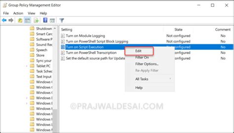 Set Powershell Execution Policy Using Intune And Gpo