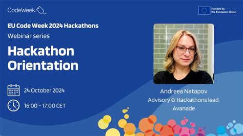 Eucodeweek Code4europe Hackathon Innovation Techevents Avanade Alldigital Codeforgood