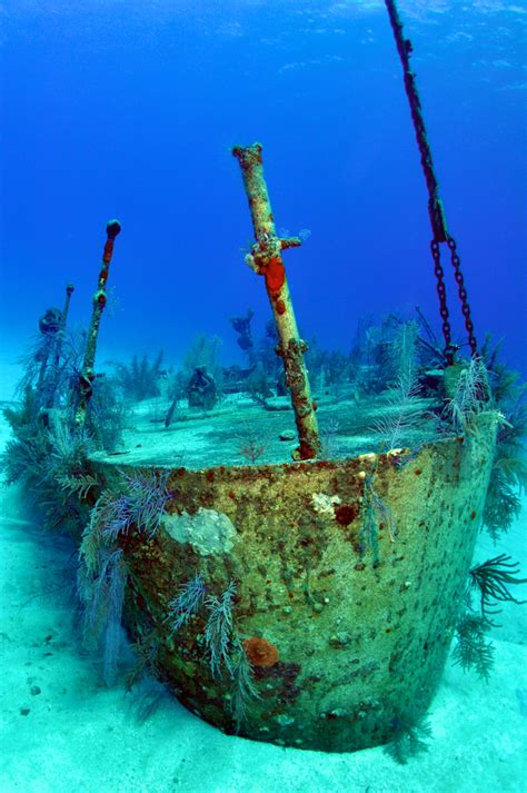 Ship Wreck Of The Oro Verde Navy Vessel Grand Cayman Caribbean