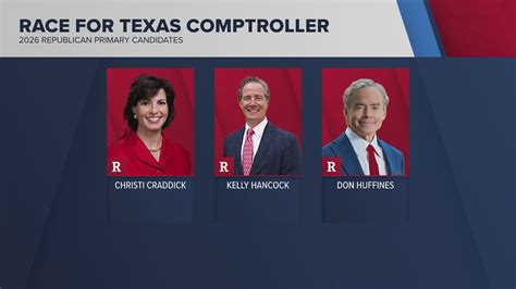 These Candidates Are Running For Texas Comptroller
