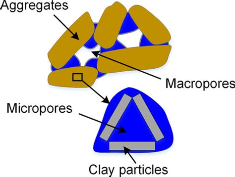 Schematic Of The Aggregated Soil Structure Download Scientific Diagram
