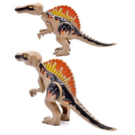 Jurassic Building Blocks Dinosaurs World 2 Figures Bricks Tyrannosaurus
