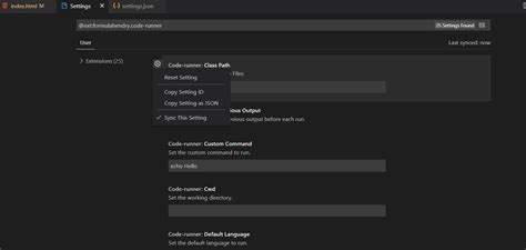 Cannot Run Java Files In Code Runner · Issue 793 · Formulahendry