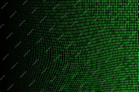 Premium Photo An Image Of A Corrupted And Distorted Binary Code Made