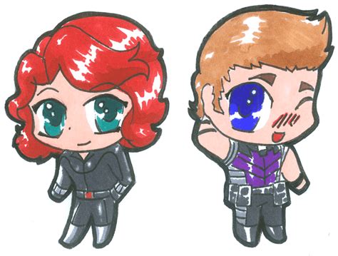Chibi Black Widow