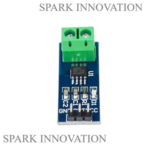 Current Sensor Acs712 Module Acdc For Arduino 30a Range Spark Innovation