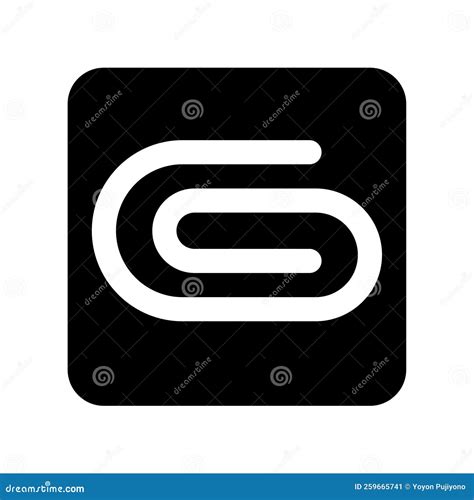 Paperclip Icon For Document Attachment Stock Vector Illustration Of Graphic Paper 259665741