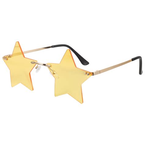 Star Sunglasses Rimless Sunglasses Beach Party Sunglasses Frameless Eyeglasses