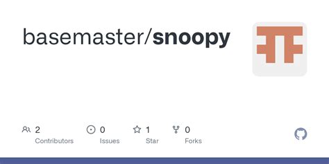Github Basemaster Snoopy