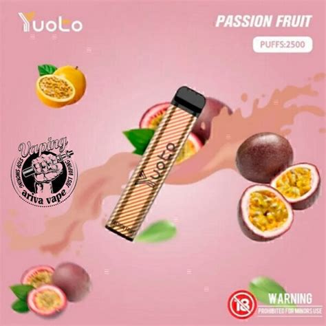 پاد یکبار مصرف یوتو 2500 پاف با طعم پشن فروت و بهترین قیمت، Yuoto 2500