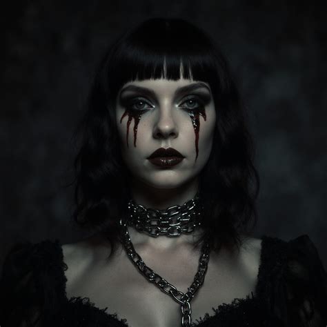 Gothic Woman In Chains Stable Diffusion Online