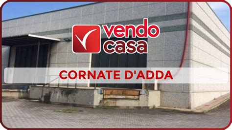 Cornate Dadda Capannone Di 1750 Mq Ca Con Ribalta Ca9659 Youtube