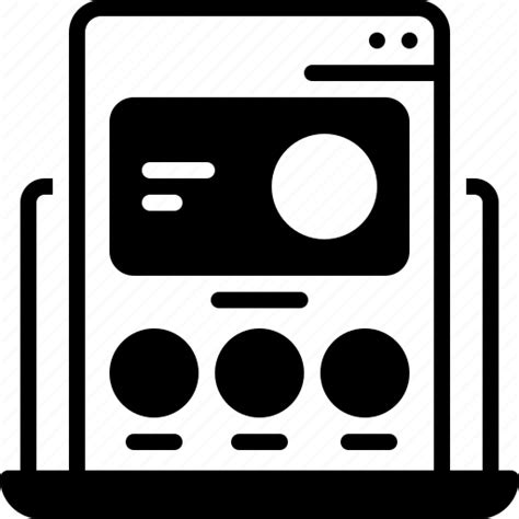 Website Webpage Web Browser Software Application Internet Icon