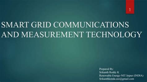 Smart Grid Communications Pptx