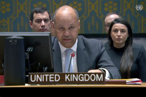 Uk Demands Immediate Halt To Houthi Attacks At Un Council Mirage News
