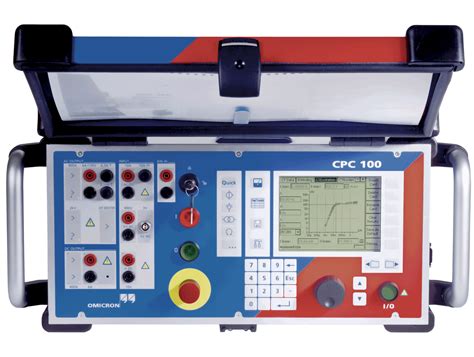 CPC Universal Primary Injection Test Set For Substation Assets OMICRON
