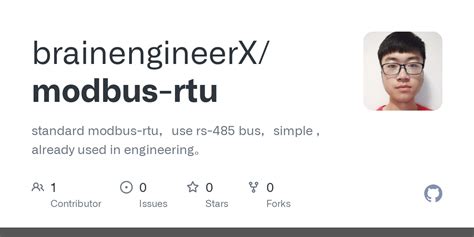 Github Brainengineerxmodbus Rtu Standard Modbus Rtu，use Rs 485 Bus，simple ，already Used In