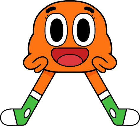 Darwin Watterson Standing Arms S2 S Fanart By Mfsjst On Deviantart