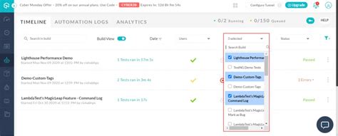 How To Filter Your Selenium Automation Tests Lambdatest