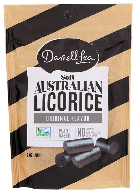 Darrell Lea Bg11852 Darrell Lea Licorice Lback Original 8x7oz