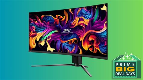 The MSI MPG 341CQPX QD OLED Is On Sale For Prime Day Lifehacker