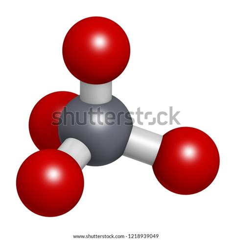 Permanganate Anion Chemical Structure 3d Rendering Stock Illustration 1218939049 Shutterstock