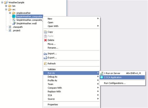 Scasca Componentsca Java Run And Debug Tuscany Eclipsepedia
