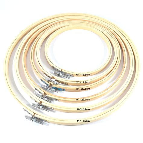 Embroidery Rings Bamboo 10 25cm Fabric8