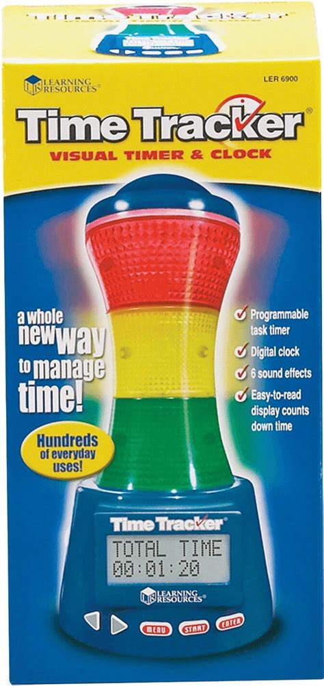 Learning Resources Time Tracker Visual Timer And Clock 6900 Desde 29 23 € Compara Precios En