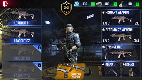 FPS Shooting Game UI Design On Behance