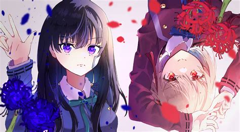 Wallpaper Anime Girls Lycoris Recoil Nishikigi Chisato Inoue