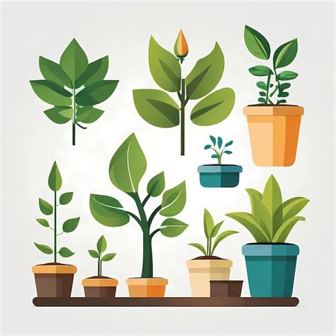 Premium Ai Image Stages Of Plant Growth